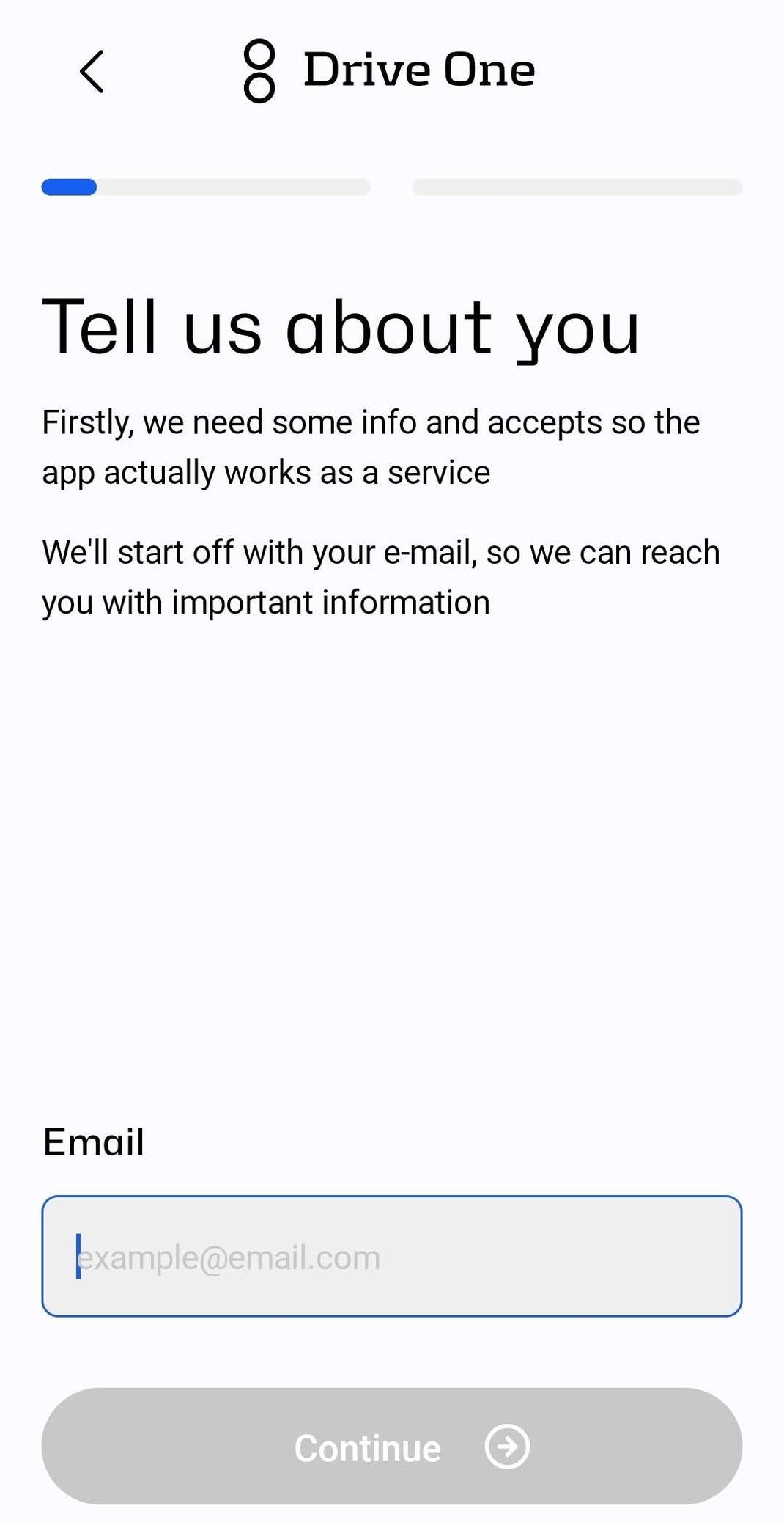 Manual – Drive One