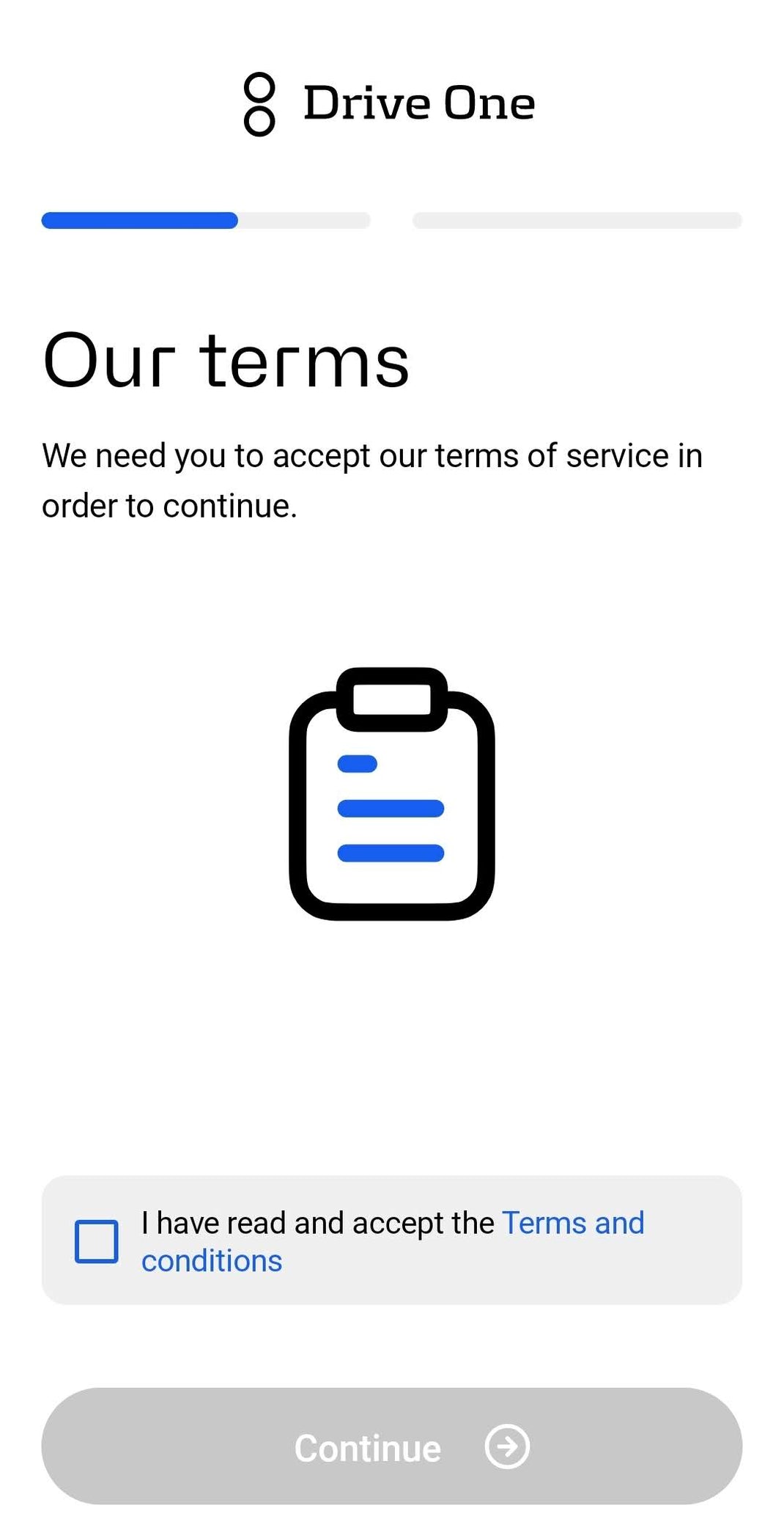 Manual – Drive One